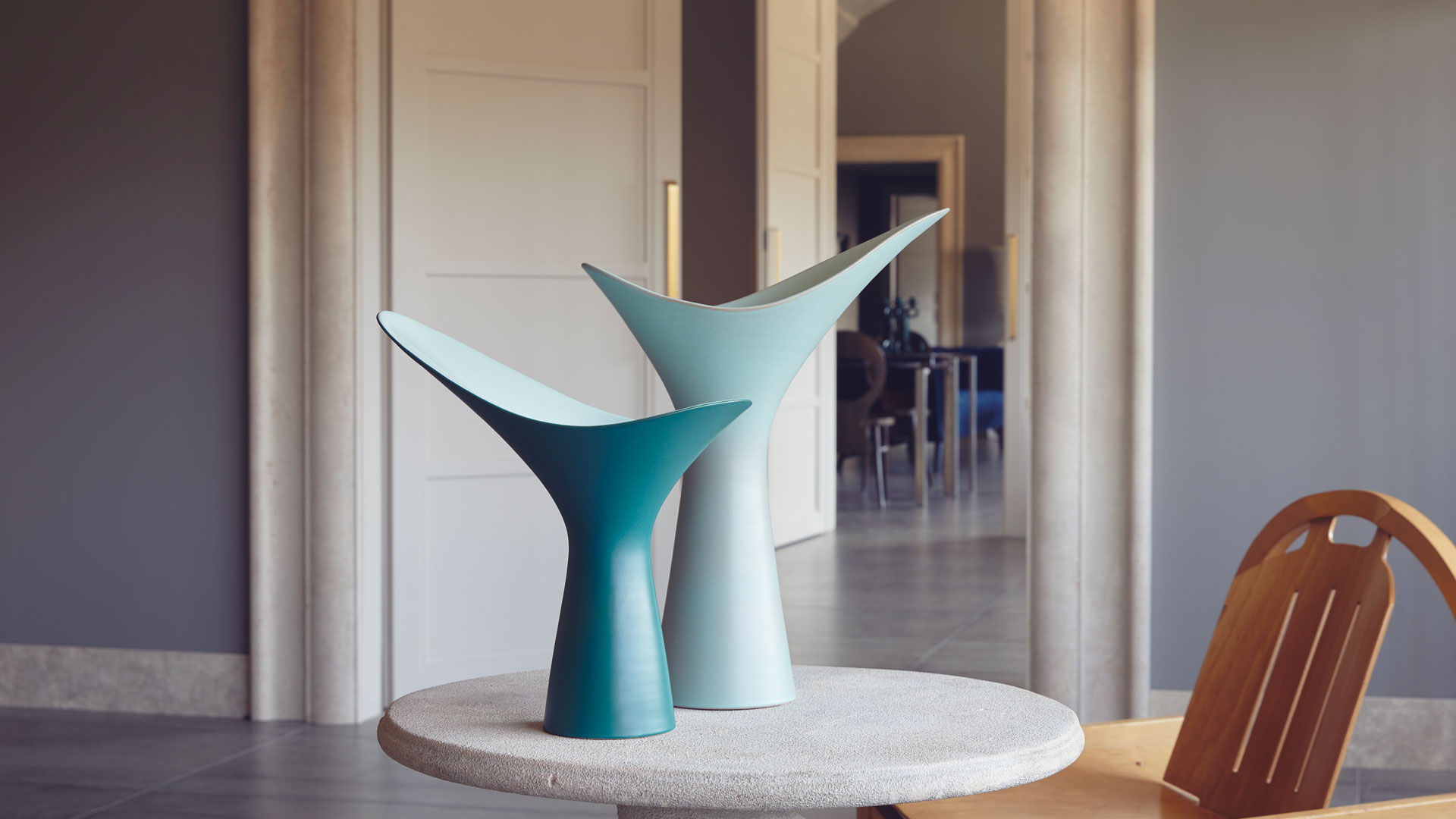 Un giardinodi forme e colori - Rometti Ceramiche | Opere d'arte in ceramica